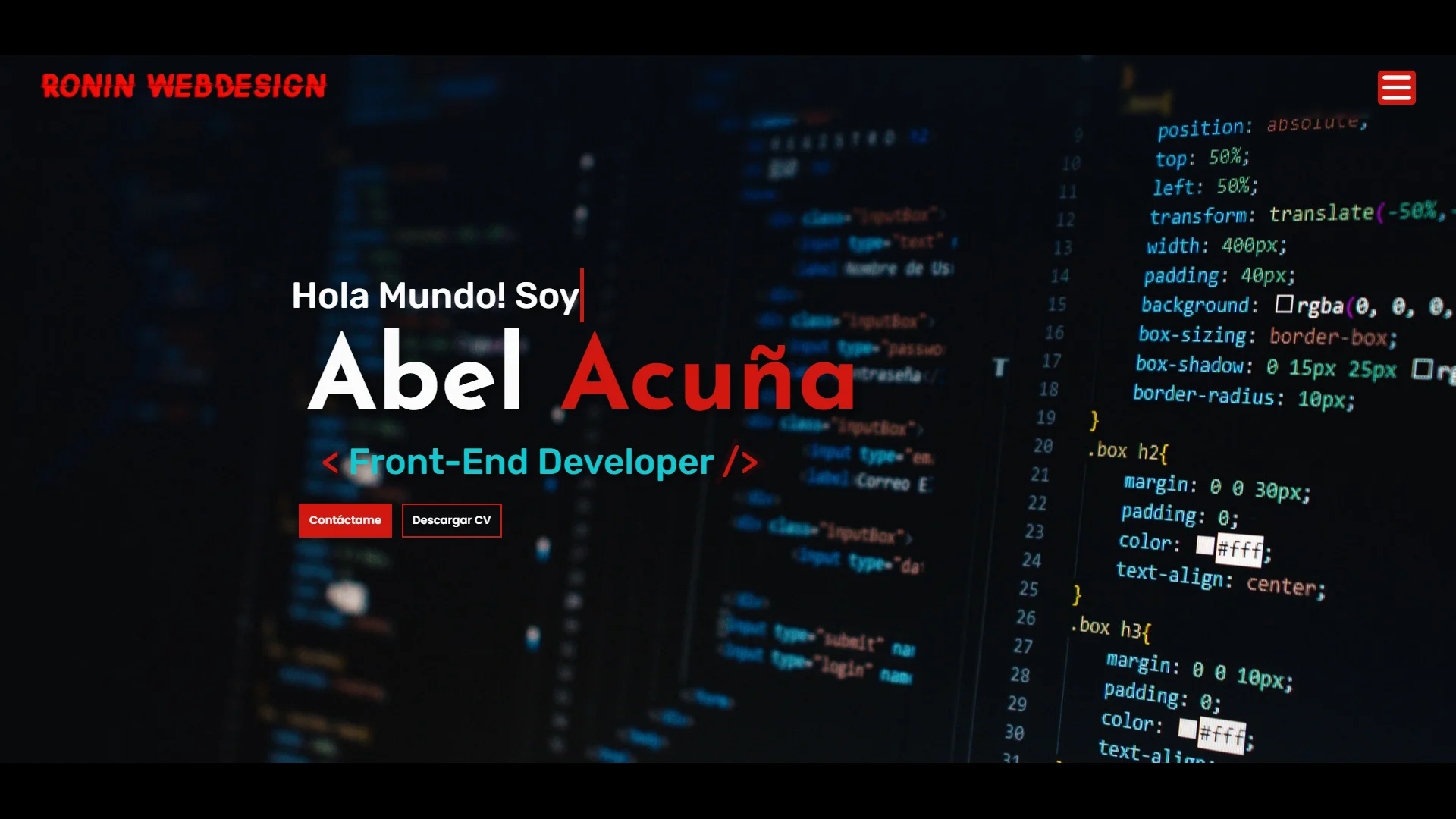 Abel Alejandro Acuña - Portafolio